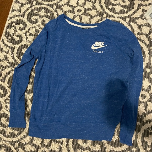 Nike | Sweaters | Blue Nike Sweater | Poshmark
